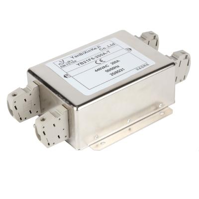 중국 CE ROHS 승인과 UL 94V-0 440VAC 10A 3 단계 이엠아이 필터 판매용