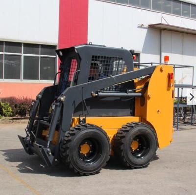 중국 0.4M3 버킷 용량과 700KG 정격 부하 JC45 작은 스키드 스티어 로더 37 kw 휠 로더 판매용