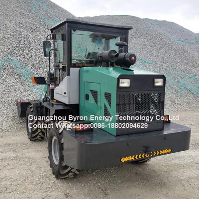 China Het aanpassen van Lader van het 2 Ton de Compacte Wiel met Bedieningshendel en Emmer 42kw Te koop