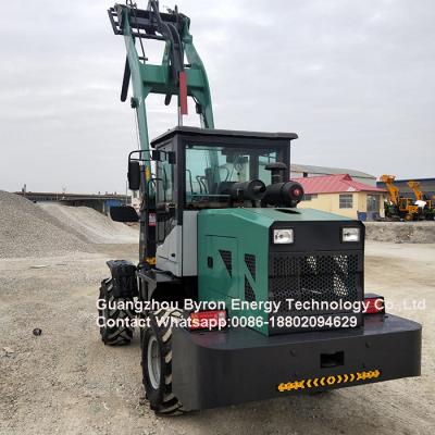 Cina Mini caricatore della ruota della parte frontale verde con Quickhitach ed il galleggiamento elettrico in vendita