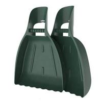 Quality Plastic Leaf Scoops and Hand-Held Rake Set Perfect for Leaf Cleaning Tine Length 3in for sale