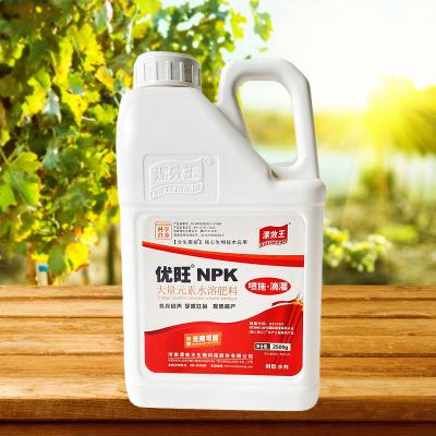 Cina Liquido 100% NPK Fertilizzante idrosolubile NPK 17 Fertilizzante vegetale Trace element Drip irrigation in vendita