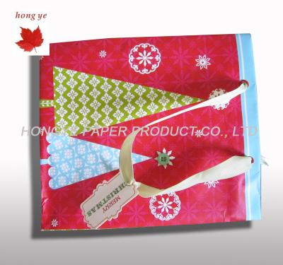 Cina Borse di distributore di giornali stampate per il Natale in vendita