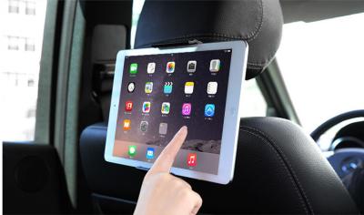 Cina 4-11„ supporto automatico del supporto del poggiacapo dell'automobile del telefono cellulare della compressa di GPS per iPad per il iPhone in vendita