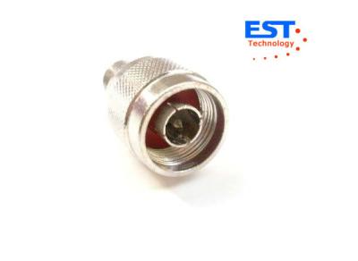 Cina Fermagli del maschio N dell'adattatore con la guarnizione della gomma di silicone, 0 - 11GHz in vendita