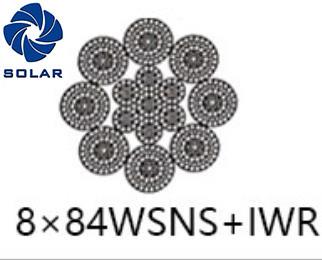 Κίνα Σχέδιο 8x84WSNS+IWR εξοπλισμού μη που περιστρέφεται το σχοινί καλωδίων προς πώληση