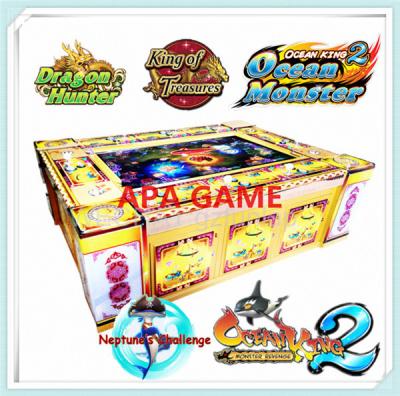 China IGS Ocean King 2 Plus Monster Revenge 8P Latest Original Software Arcade Vending Machine for sale