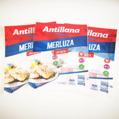 Cina Supplier Supply Food Plastic Bag Packaging Of Moisture Proof Packaging Bags For Frozen Merluza in vendita