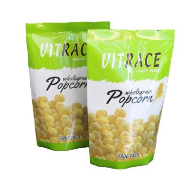 Cina Wholesale Moisture Proof Aluminum Foil Plantain Banana Snack Corn Tortilla Chips Packing Plastic Popcorn Bags With Custom Logo in vendita