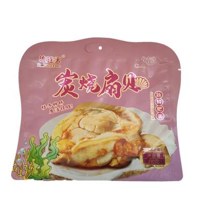 Cina Reusable Special Shaped Barrier Bag Precooked Seafood Scallop Storage Aluminum Foil Packaging Pouch in vendita