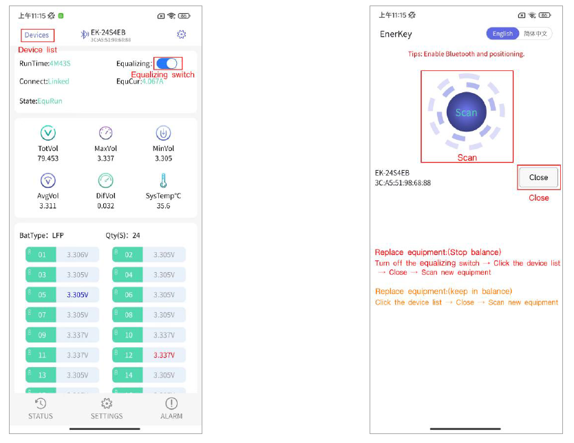 How to install 10a balancer app on you phone