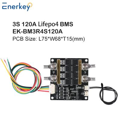 중국 Enerkey BMS 3S 균형 120A 12.6V / 16.8V 18650 리?? 이온 / LiFePo4 Ups 인버터를위한 배터리 보호 보드 판매용