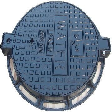 中国 EN124円形の正方形の延性がある鉄カバーおよびフレームB125 C250圧力 販売のため