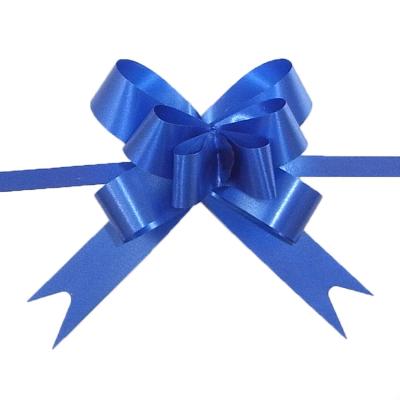Cina la tirata di plastica del nastro dell'involucro di regalo di 18mm piega l'arco del polipropilene della farfalla in vendita