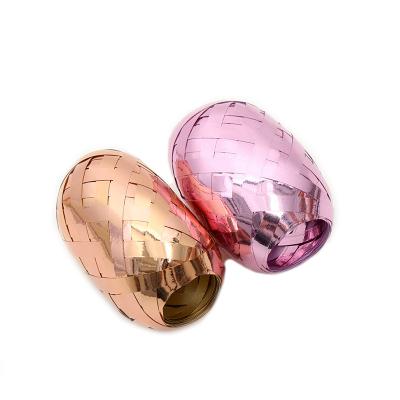 Cina Materiale metallico d'arricciatura 5mm*15m dell'uovo del nastro della decorazione del pallone in vendita