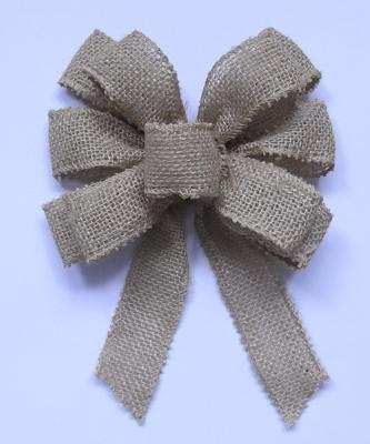 Cina Personalizzi il colore a 5 pollici pre legato di Brown della cravatta a farfalla dell'organza dell'arco del nastro in vendita