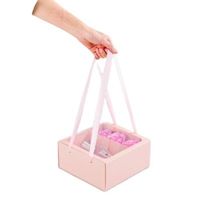 Cina Artigiano regalo industriale bianco trasparente PVC cassetto finestrino pieghevole Giornata della mamma regalo carta confezione scatola in vendita