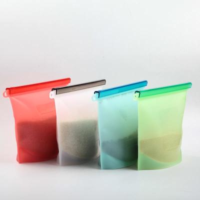 중국 방수 식기 세척기 재사용 및 접을 수 있는 저장용 안전 식품 봉지 판매용