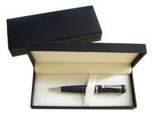 China Top grade Luxury primary dark blue gift box for pen for sale