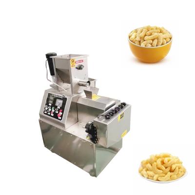 Κίνα 5.5kw Snack Bar Twin Screw Extruder Πουφωμένα τσιπς καλαμποκιού Snacks Μηχανή παρασκευής τροφίμων προς πώληση