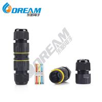 Quality 3 Pin Electrical Cable Wire Connector Ip68 Waterproof For Outdoor Junction Box for sale