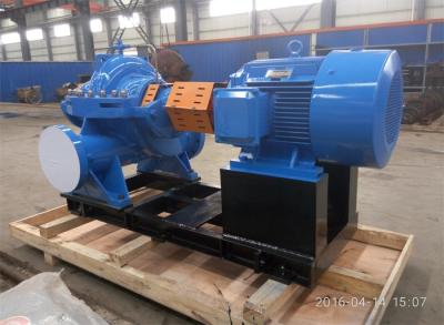 Cina ISO9001 1450rpm ha spaccato lungo un asse la pompa idraulica cruda di rivestimento del mare per liquido corrosivo in vendita