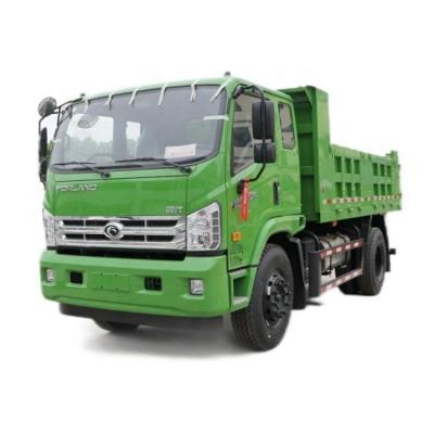 Cina 150 250hp Sedile normale del conducente Foton 4X2 Diesel Dump Truck per il trasporto di progetti in vendita