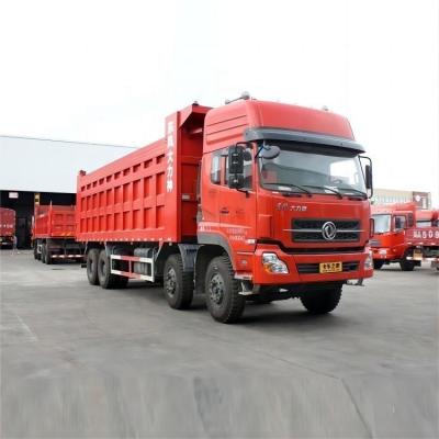 China 375HP 8X4 Dongfeng Veículo comercial 0km Carro 8,6m camião de descarga com 451-500HP à venda