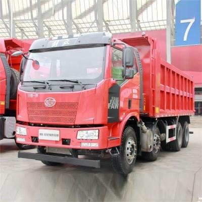 China Hot FAW Jiefang J6L camião pesado 350hp 8X4 6X4 375hp camião de descarga com câmera traseira 360° à venda