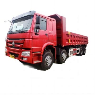 China Hot Boutique Truck Heavy HOWO 380HP 8X4 6X4 4X2 Dump Truck com tanque de carga 8x2.3x1.3 à venda
