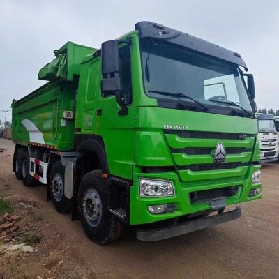 China Caminhão pesado nacional HOWO TX 8X4 Caminhão de descarga 350hp 371hp 0km com número de mudança de marcha atrás 2 à venda
