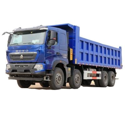 中国 中古 0 km Sinotruk HOWO T7H 重型トラック 440 HP 8X4 7.6m 世界市場向けダンプトラック 販売のため