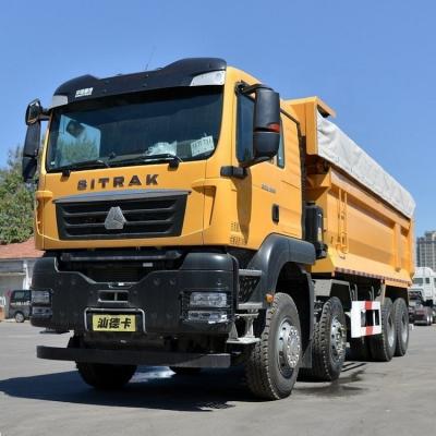 中国 マニュアルトランスミッション シノトラック シャンデカ シトラック G7W 重貨車 400 HP 8X4 6.8m ダンプトラック 販売のため