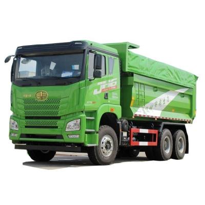 中国 貨物タンクの長さ ≥8m 清道解放 JH6 375hp 6X4 5.6m 中古用ダンプトラック 販売のため