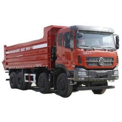China Avançado Dongfeng Veículo Comercial Tianlong KC caminhão pesado 450hp 8X4 8,6m camiões de lixo à venda