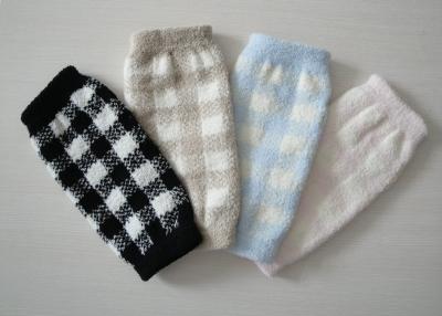 中国 女の子のための手リンクの暖かい Argyle の長く編まれた腕のウォーマーの Fingerless 手袋 販売のため
