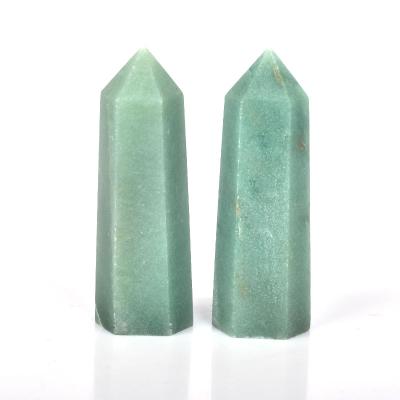 Cina Europe Natural Amazonite Crystal Tower Point Wholesale Quartz Crystal Points For Healing in vendita