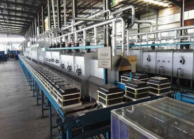 China Horno de túnel completamente automático eléctrico del empujador, horno de sinterización continuo en venta