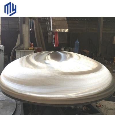 China Código de cabeça igual Círculo de 1000 mm Tela ASME A403 Aço 316L ASME cabeça elíptica à venda