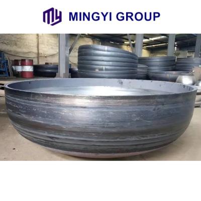 China Gegote eindkappen kop tank voor aardolie ASME B16.9 A234 roestvrij staal 304/316L/904 Te koop