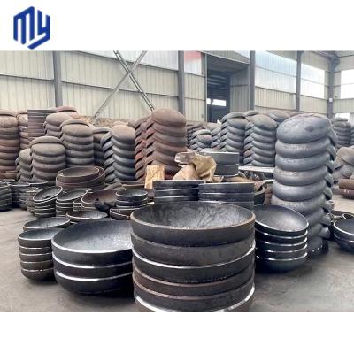 China Ronde kop van roestvrij staal Ellipskop met lasverbinding en gesmeed materiaal Te koop