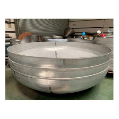 China Conexão de soldadura personalizada cabeça elíptica para cabeça de tanque de recipiente sob pressão à venda
