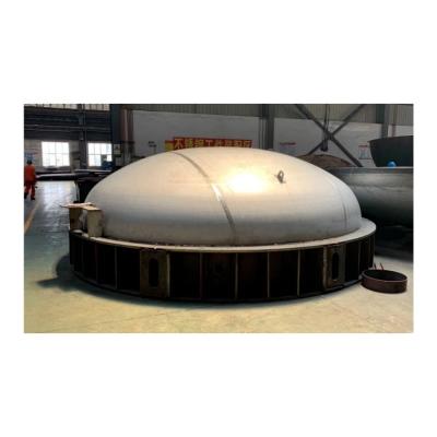 China Professionele 600 mm torisferische schotelkop met cirkellasverbinding Te koop