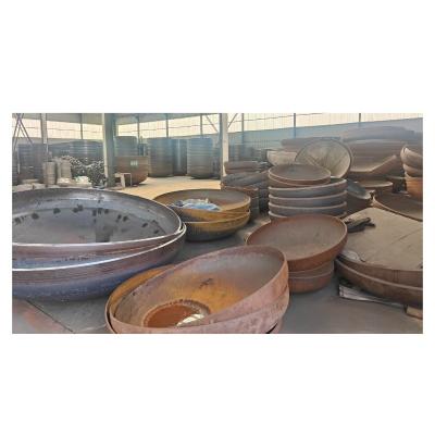 China Cirkelhoofd Op maat gemaakt van zacht staal Torisferisch metaal Halve bol 600 mm 700 mm 800 mm 900 mm 1000 mm 1200 mm Te koop