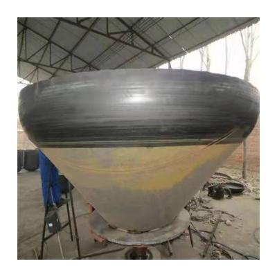 China Cabeça cônica de aço inoxidável para o tanque de caldeira da torre à venda