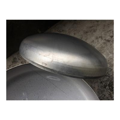 China Tanque de aço inoxidável termina a prensagem a frio cabeças elípticas com cabeça redonda à venda