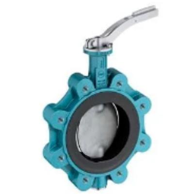 中国 弁構造 ハイドロリック CF8 Di Ci EPDM PTFE 強い酸レバー ラグ バターフライバル 販売のため