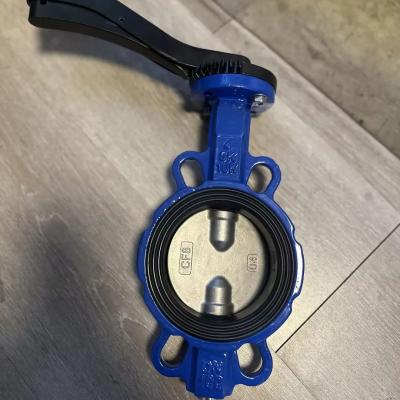 Cina 1 pollice sanitario in acciaio inossidabile Pneumatic Valve farfalla con struttura personalizzata in vendita