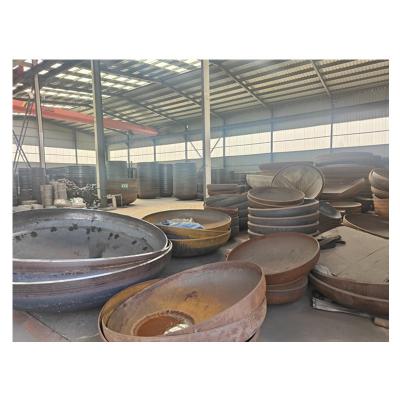Cina Codice della testa del cerchio in acciaio al carbonio personalizzato Asme Hemisferico End Dished Cap Torispherical Tank End in vendita