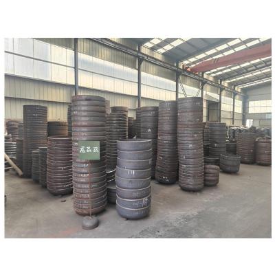 Cina Serbatoio rivestito di materiale di premitura con fondo sferico e estremità di tappo a piatto emisferiche in vendita